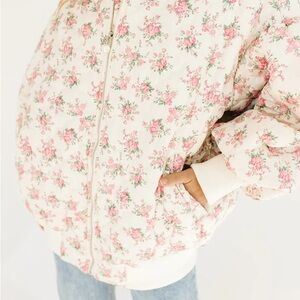 The House of Fleur | Jackets & Coats | Rose Garden Quilted Jacket ...
